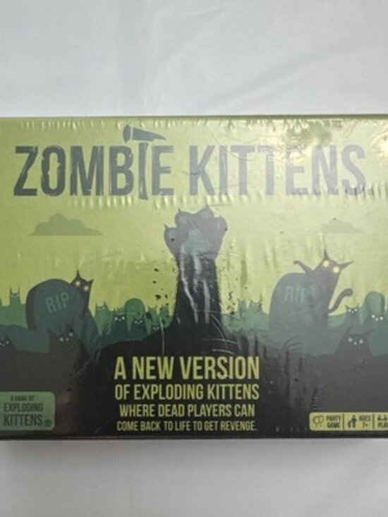 Exploding Kittens | Toys | New In Box Zombie Kittens Card Game By ...